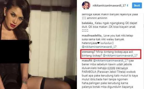 Pamer Pose Mengangkang, Nikita Mirzani Dibilang Mirip Bintang Bokep - Espos.id | Espos Indonesia ...