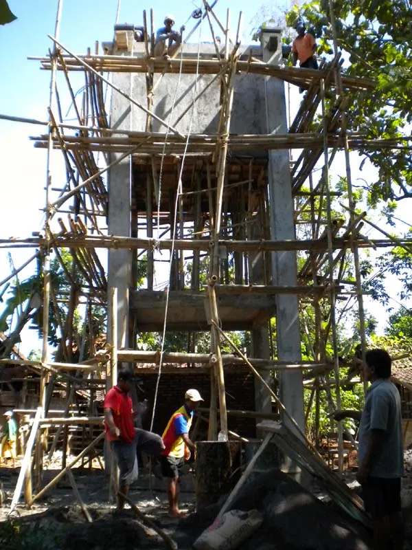 SUMUR BOR: Warga Bak Dalem Bangun Sumur Bor - Espos.id