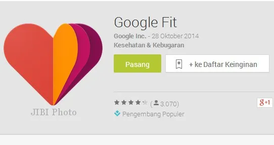 APLIKASI BARU : Google Fit, Aplikasi Yang Bisa Mencatat Semua Aktivitas Olah Raga Anda - Espos.id