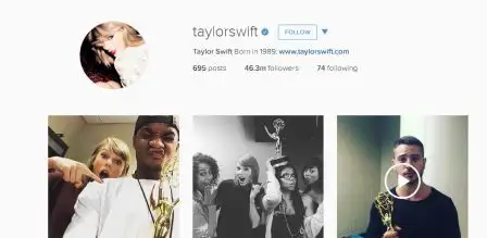 INSTAGRAM ARTIS : Setelah AS, Follower Terbanyak Taylor Swift Ternyata ...