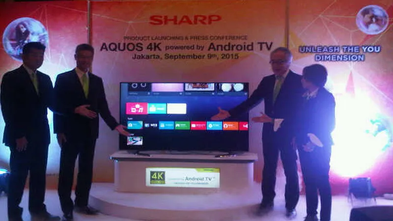 TEKNOLOGI TERBARU : Sharp Hadirkan Televisi AQUOS 4K Berbasis Android ...