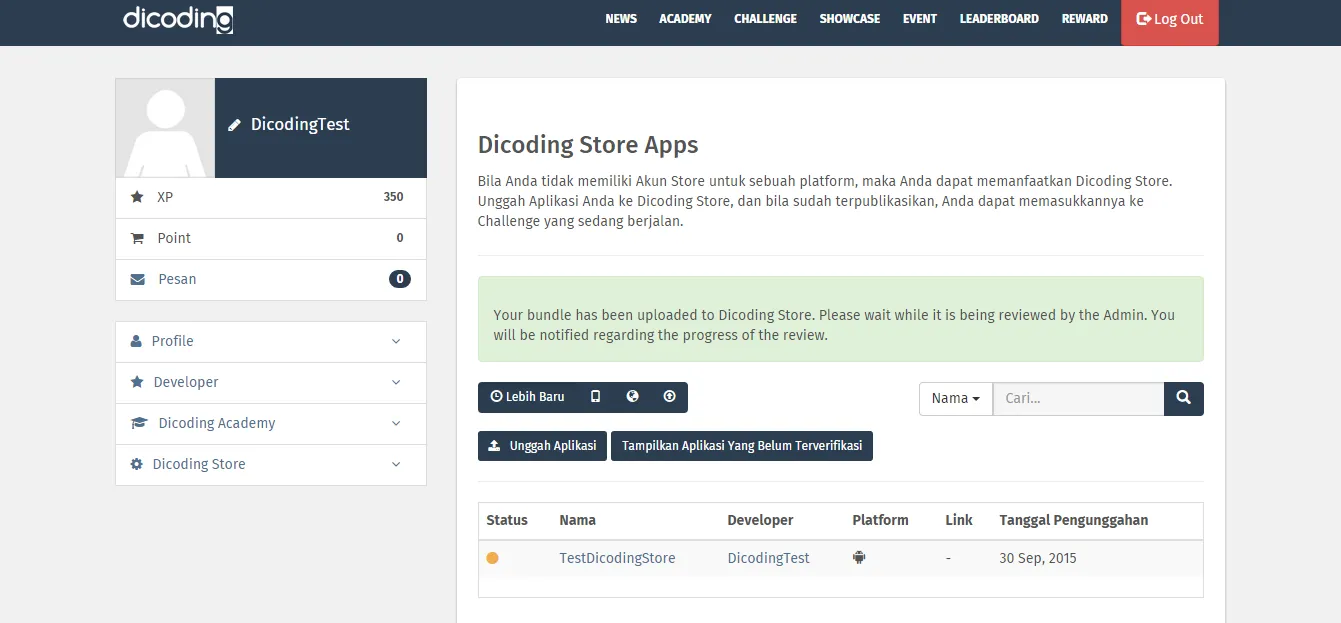 APLIKASI DICODING : 1 Tahun Meluncur, Dicoding Punya 9.853 Developer ...