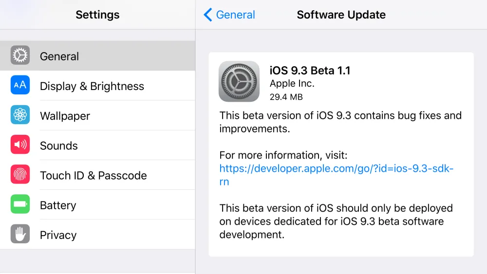 OS TERBARU : IOS 9.3 Versi Beta 3 Meluncur, Ini Fitur Andalannya - Espos.id | Espos Indonesia ...