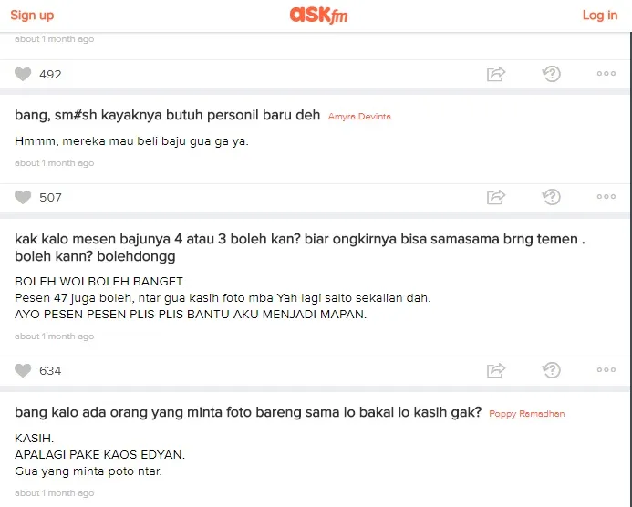 Sering Beri Jawaban Kocak di Ask.fm, Marco Ivanos Ngehits di Medsos ...