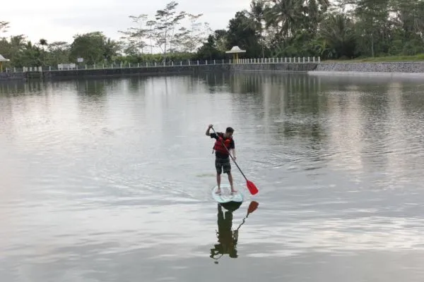WISATA SLEMAN : Menikmati Senja di Embung Kaliaji Turi - Espos.id