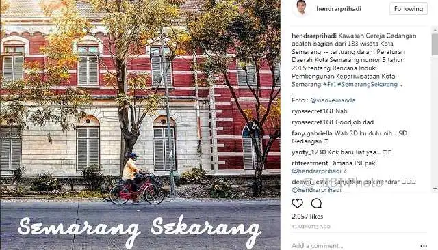 WISATA SEMARANG : Instagramable! Begini Penampakan Sekitar Gereja ...