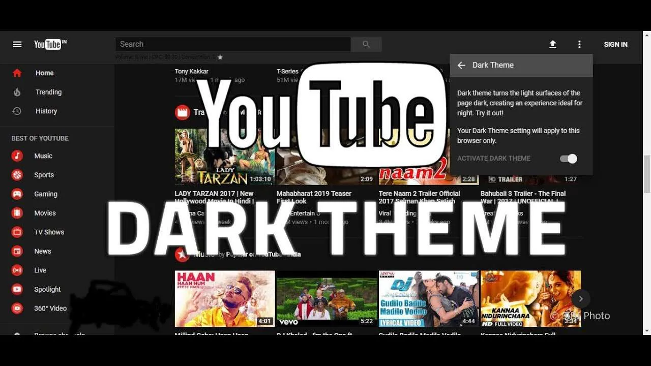 Youtube Kini Punya Versi Dark Theme - Espos.id
