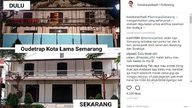 CAGAR BUDAYA SEMARANG : Gedung Oudetrap Kota Lama Dipugar, Ini Pesan ...