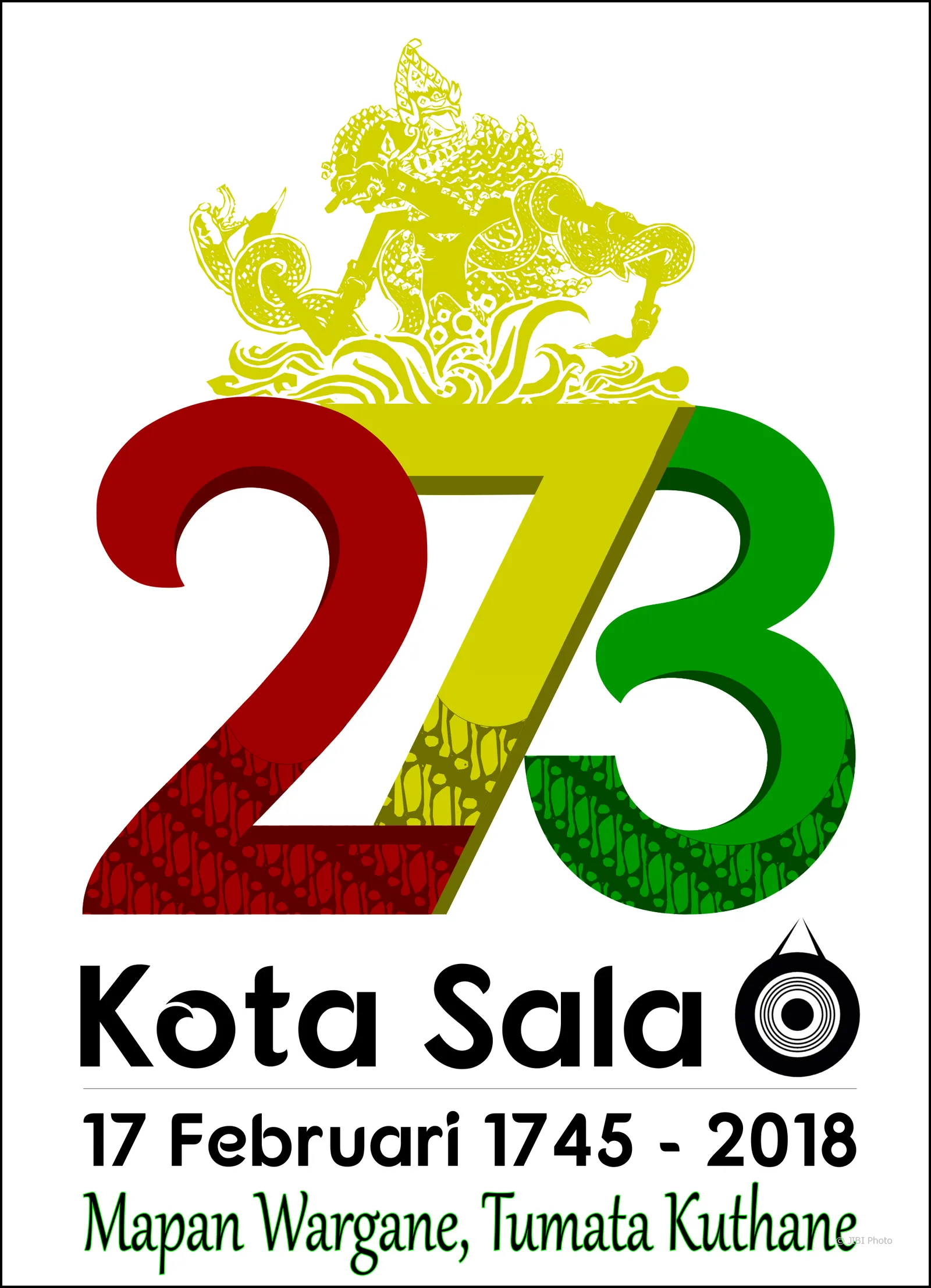 HUT KOTA SOLO: Hikam Klaim Logo HUT ke-273 Kota Solo Buatannya Bukan ...