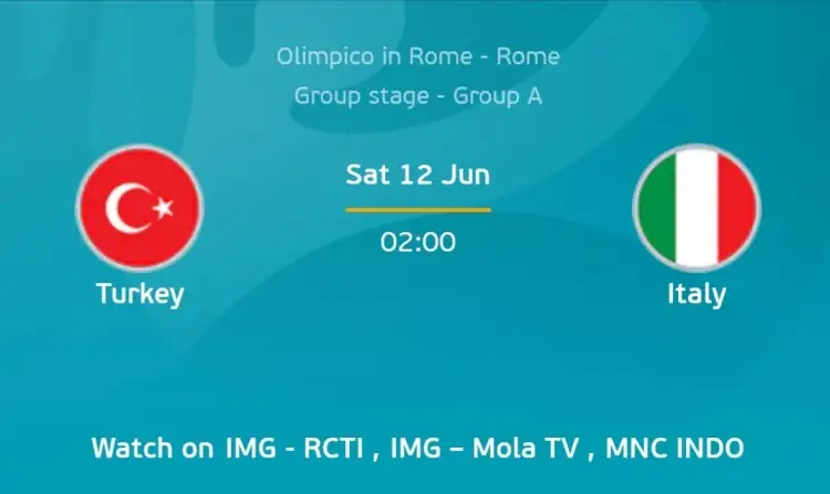 Catat, Ini Link Live Streaming Laga Pembuka Euro 2020 - Espos.id