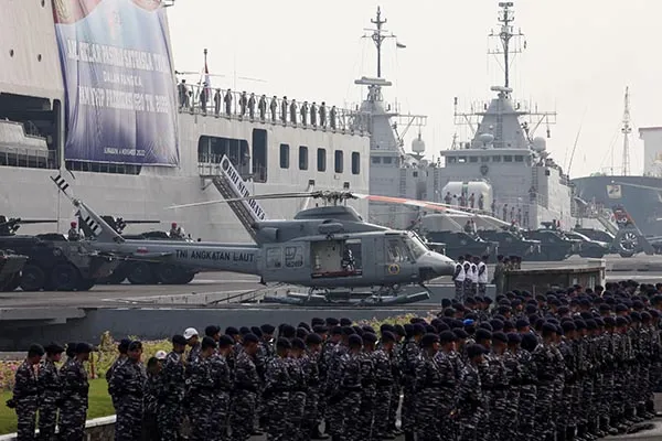 TNI AL Gelar Pasukan Pengamanan KTT G20, Kerahkan 12 KRI & 3.000 Prajurit - Espos.id