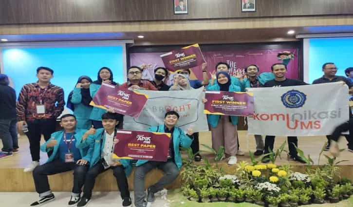 Mahasiswa Prodi Ilmu Komunikasi UMS Juarai Lomba Tingkat Nasional APIK-PTMA - Espos.id