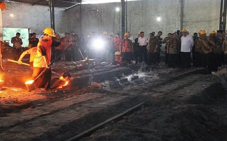 300 Tahun Berdiri, Pabrik Cor Logam di Ceper Klaten Bikin Mesin Toyota - Espos.id