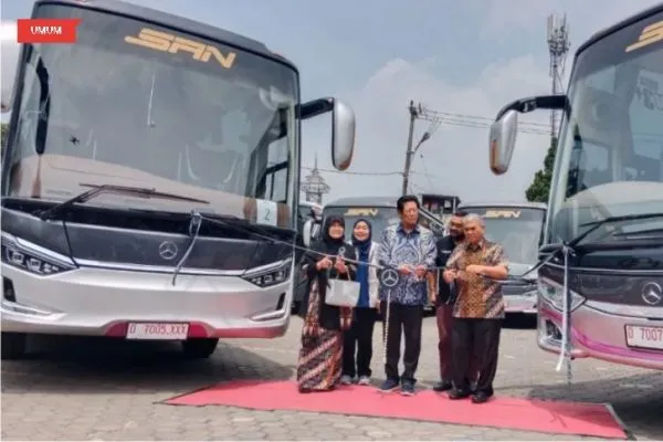 Bus Lover, SAN Luncurkan 10 Armada Baru untuk Rute Solo-Dumai - Espos.id