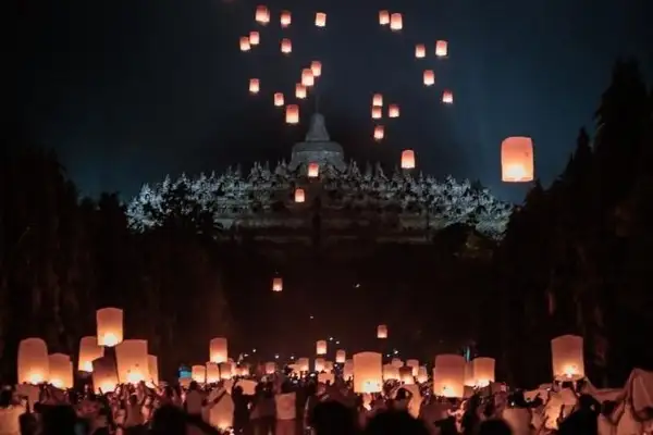 Inilah Rangkaian Acara Perayaan Waisak di Candi Borobudur - Espos.id