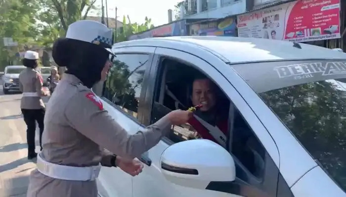 Begini Cara Polres Grobogan Lakukan Operasi Zebra Candi 2023 - Espos.id