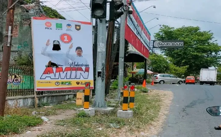 Bawaslu Boyolali Telusuri Perusakan Wajah & Nama Anies di Baliho Pasangan Amin - Espos.id