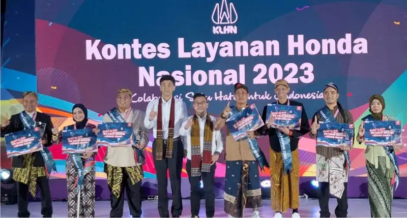 Ini Front Line People Terbaik dalam Kontes Layanan Honda Nasional 2023 ...