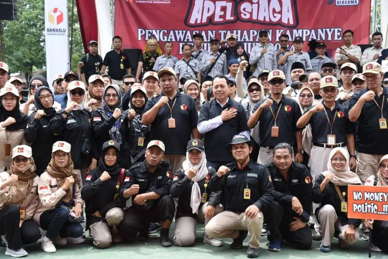Bawaslu Sukoharjo Gelar Apel Siaga Pengawasan Jelang Tahapan Kampanye - Espos.id