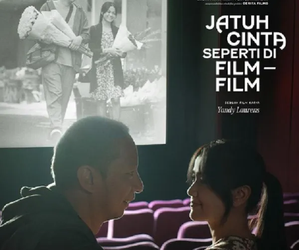 Sinopsis Jatuh Cinta Seperti di Film-film, Kehidupan Asmara Seorang Penulis - Espos.id