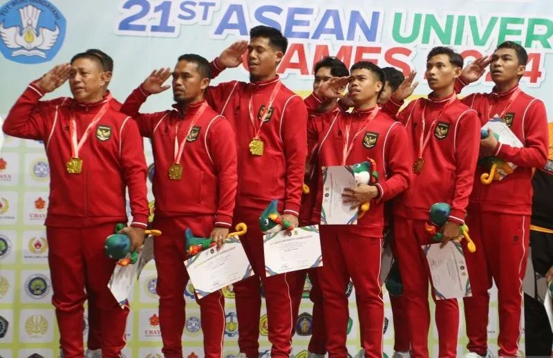 Sepak Takraw Putra Indonesia Sumbang Medali Emas di Ajang AUG 2024 - Espos.id