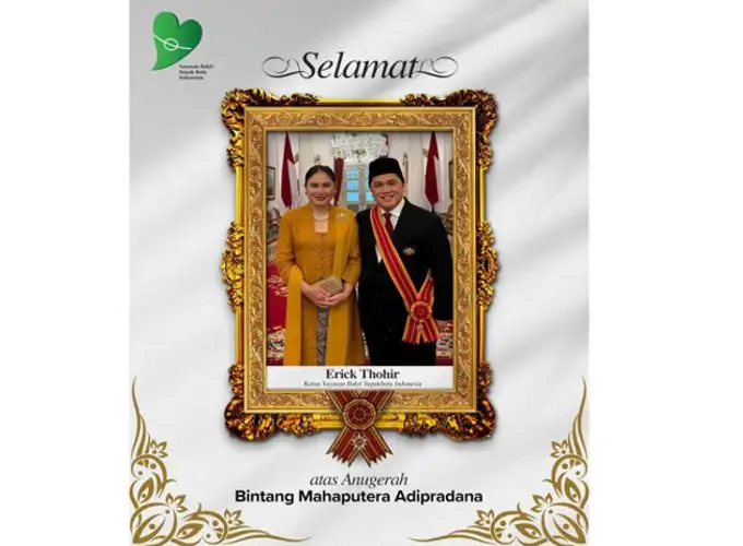 Erick Thohir Dianugerahi Tanda Kehormatan Bintang Mahaputera Adipradana ...