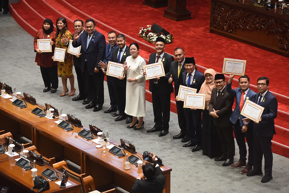 Rapat Paripurna Terakhir DPR Periode 2019-2024 - Espos.id