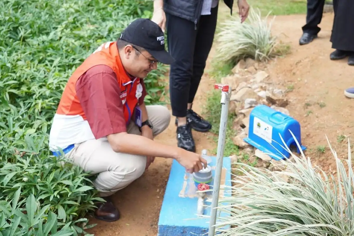 Pertamina Patra Niaga JBT Bangun Sarana Air Bersih di Ngambarsari Wonogiri - Espos.id