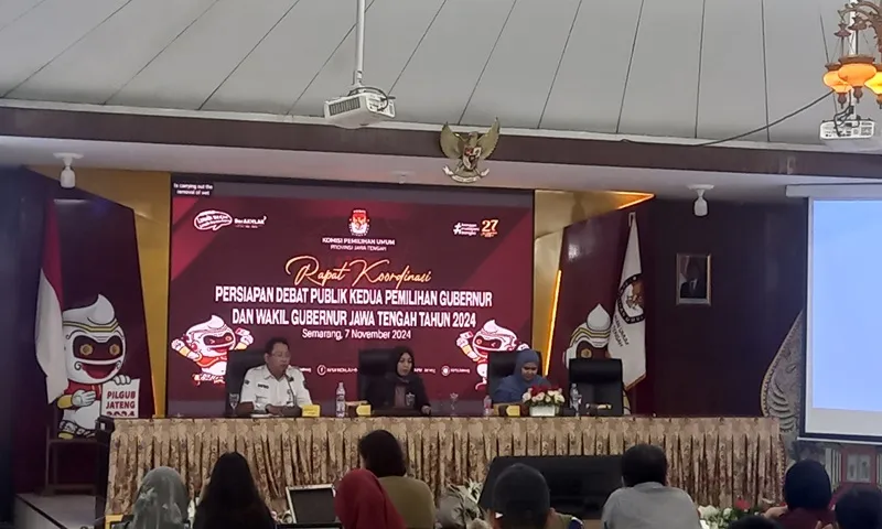 Debat Kedua Pilgub Jateng 2024, KPU Minta Paslon Tak Pakai Singkatan - Espos.id