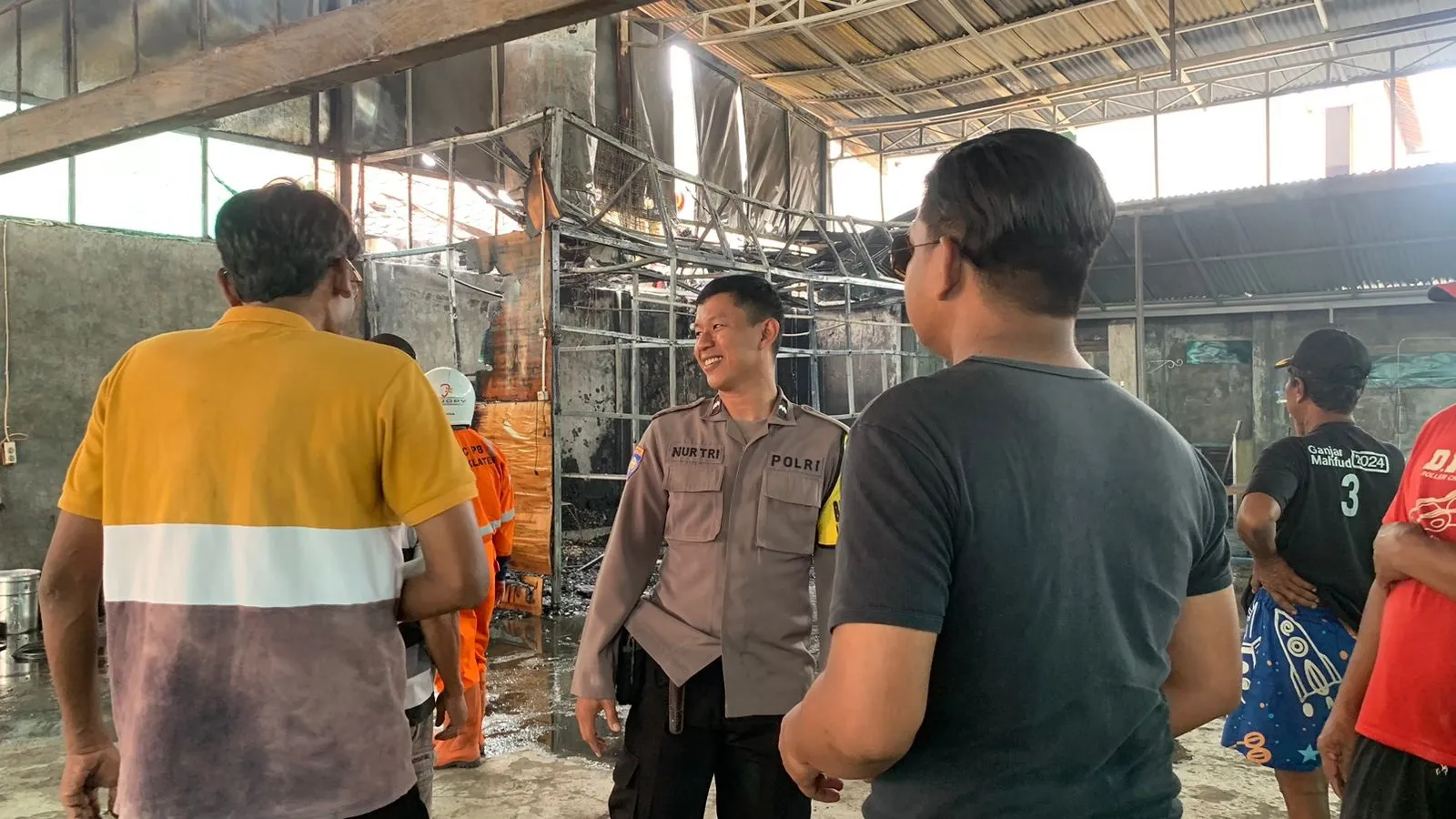 Si Jago Merah Amuk Bengkel Pengecatan di Pedan Klaten, Pemilik Rugi Rp40 Juta - Espos.id