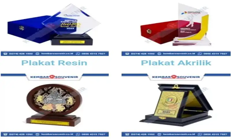 Plakat Kaca, Kayu, atau Akrilik? Semua Ada di Kembar Souvenir! - Espos.id