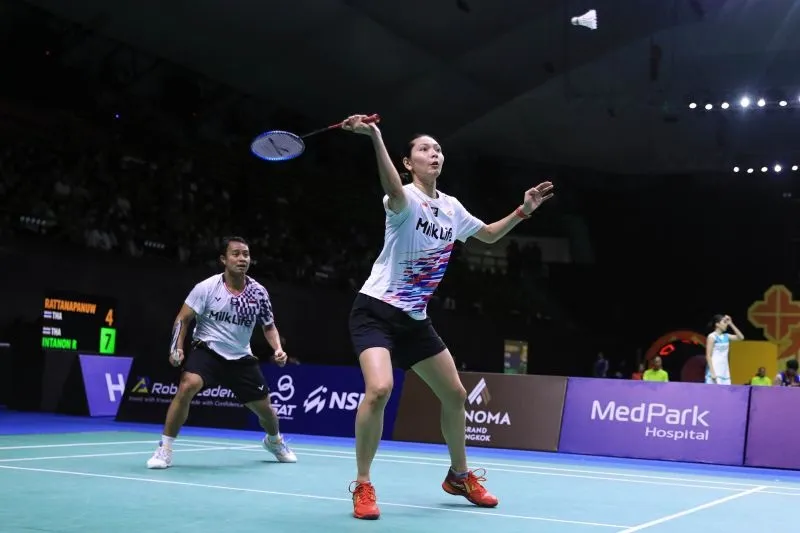 Rehan/Gloria Menangi Perang Saudara Lawan Rinov/Lisa di Thailand Masters 2025 - Espos.id