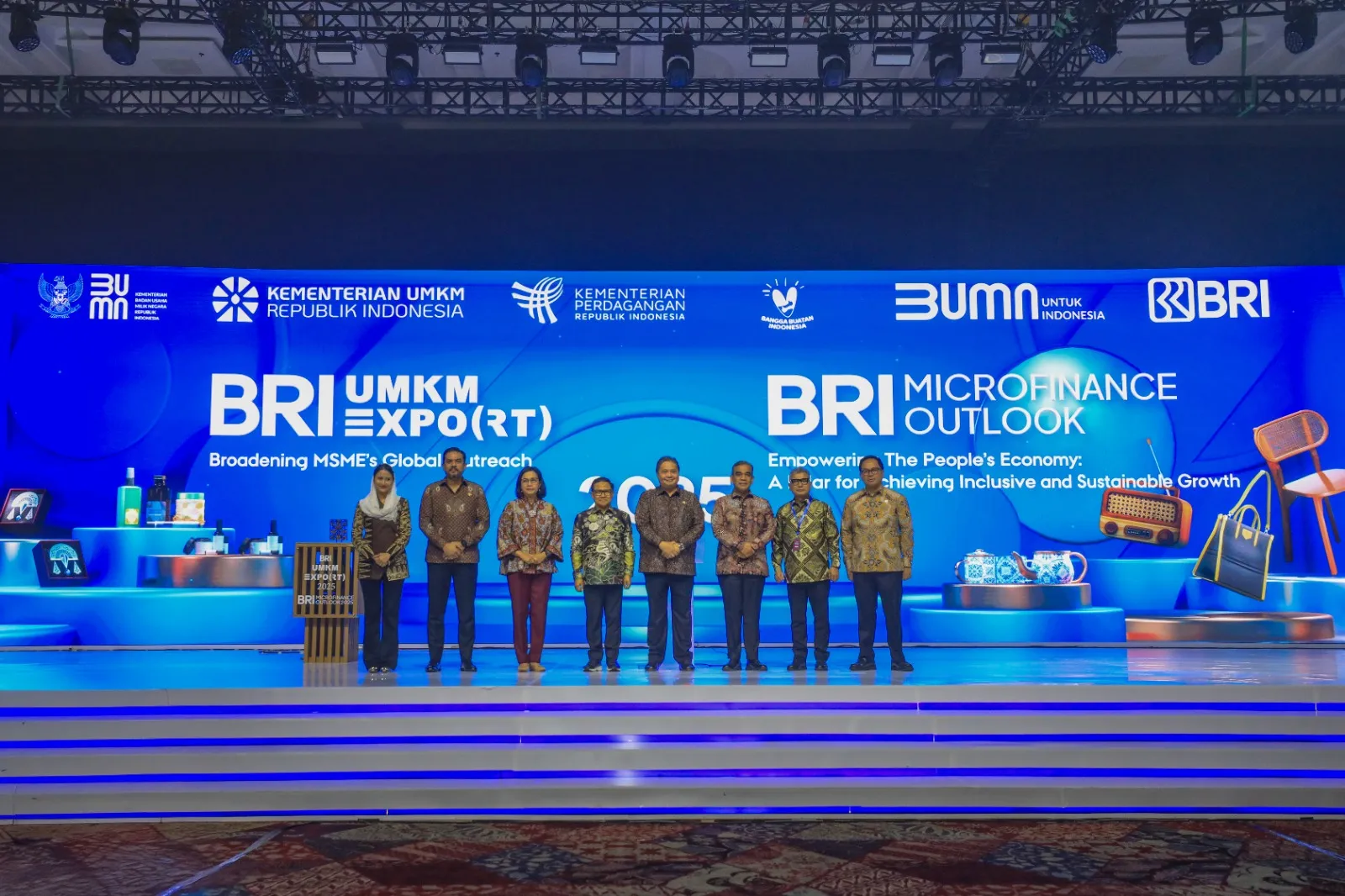 Resmi Dibuka! BRI UMKM EXPO(RT) dan Microfinance Outlook 2025 Terus Dukung UMKM - Espos.id