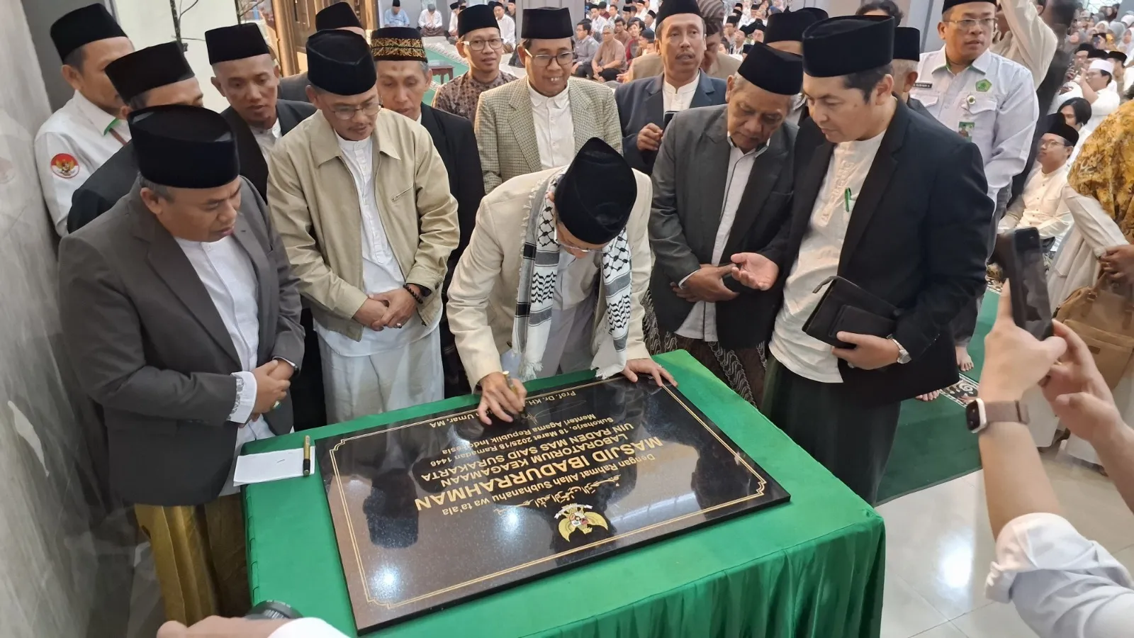 Menteri Agama Resmikan Masjid Ibadurrahman UIN Raden Mas Said Surakarta ...