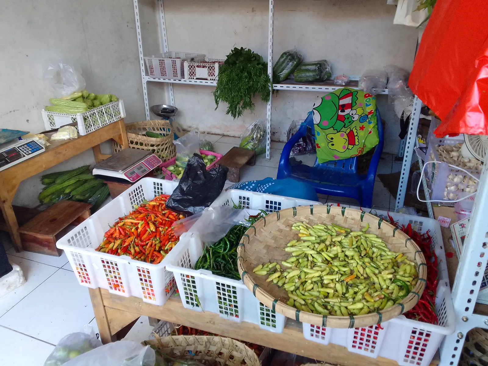 H-2 Lebaran 2025, Harga Cabai Rawit Merah di Pasar Sukoharjo Makin Pedas - Espos.id