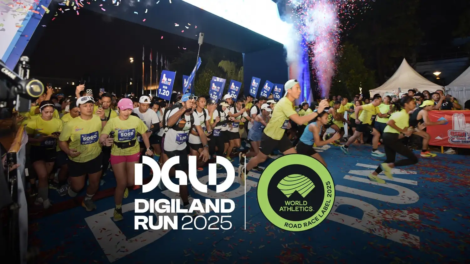 Digiland Run 2025 Resmi Meraih World Athletics Label Road Races - Espos.id