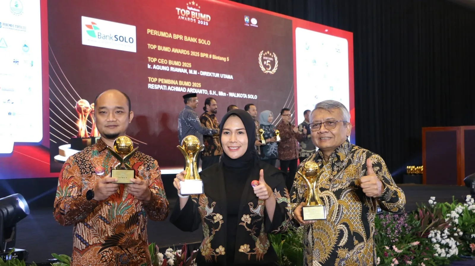 PT BPR Bank Boyolali Raih 3 Penghargaan TOP BUMD Awards 2025 - Espos.id