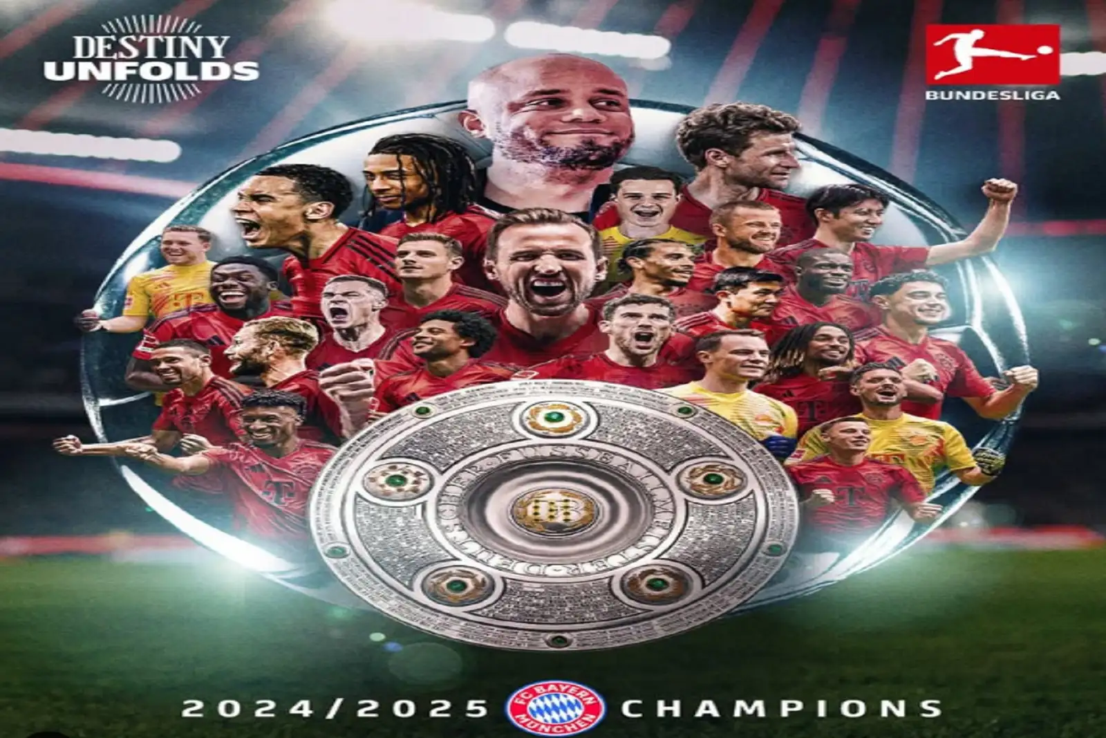 Resmi! Bayern Munchen Juara Bundesliga 2024/2025 - Espos.id