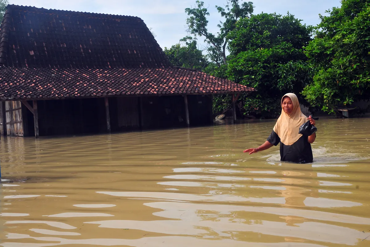 Update Banjir Grobogan: Ketinggian Air Capai 1,5 Meter, Ratusan Warga Mengungsi - Espos.id