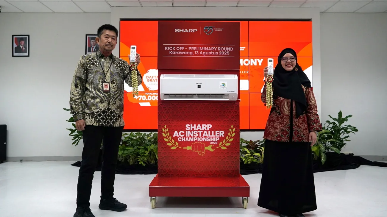 Tingkatkan Layanan Purna Jual, SHARP Gelar AC Installer Championship ...