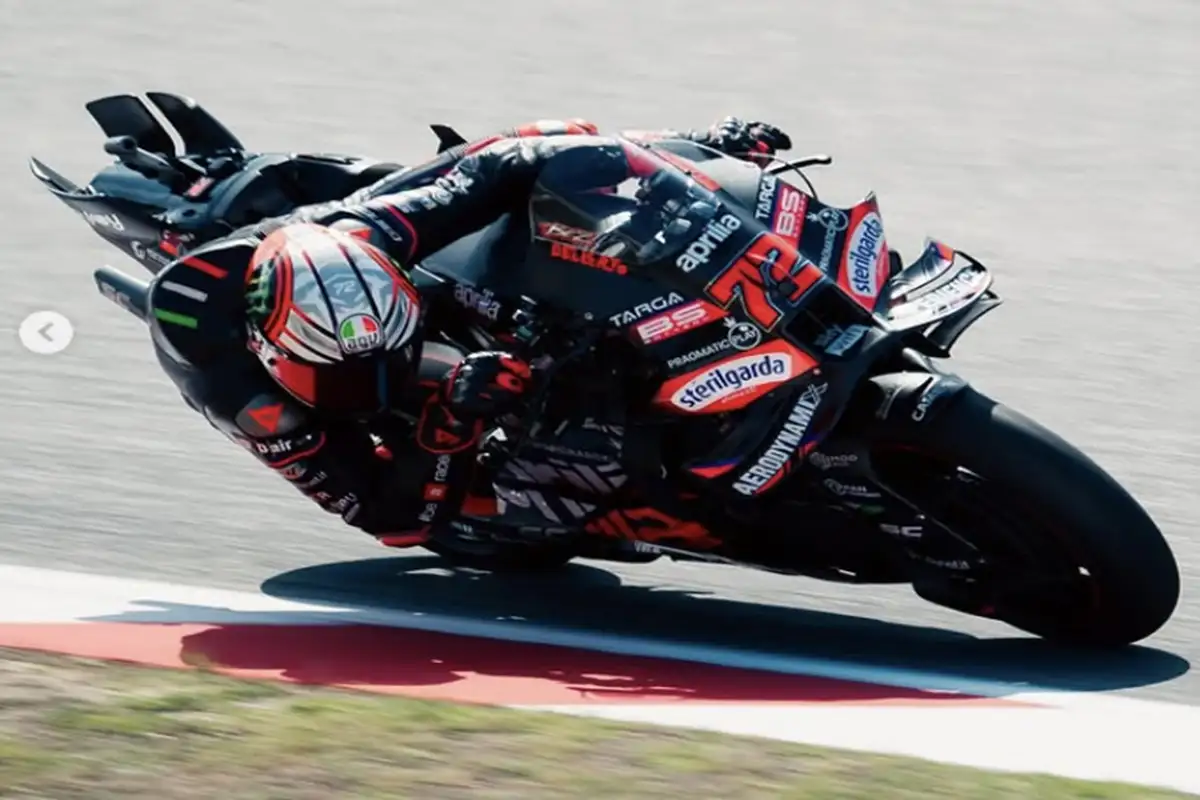 Sprint Race MotoGP San Marino 2025: Bezzecchi Juara, Marc Marquez Crash - Espos.id