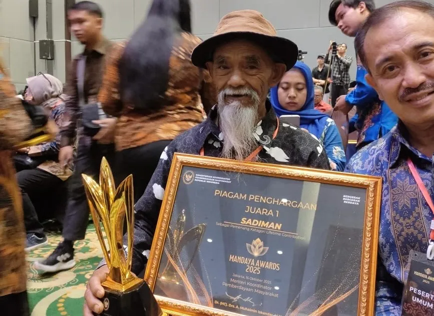 Setelah Kalpataru Lestari, Mbah Sadiman dari Wonogiri Raih Juara I ...
