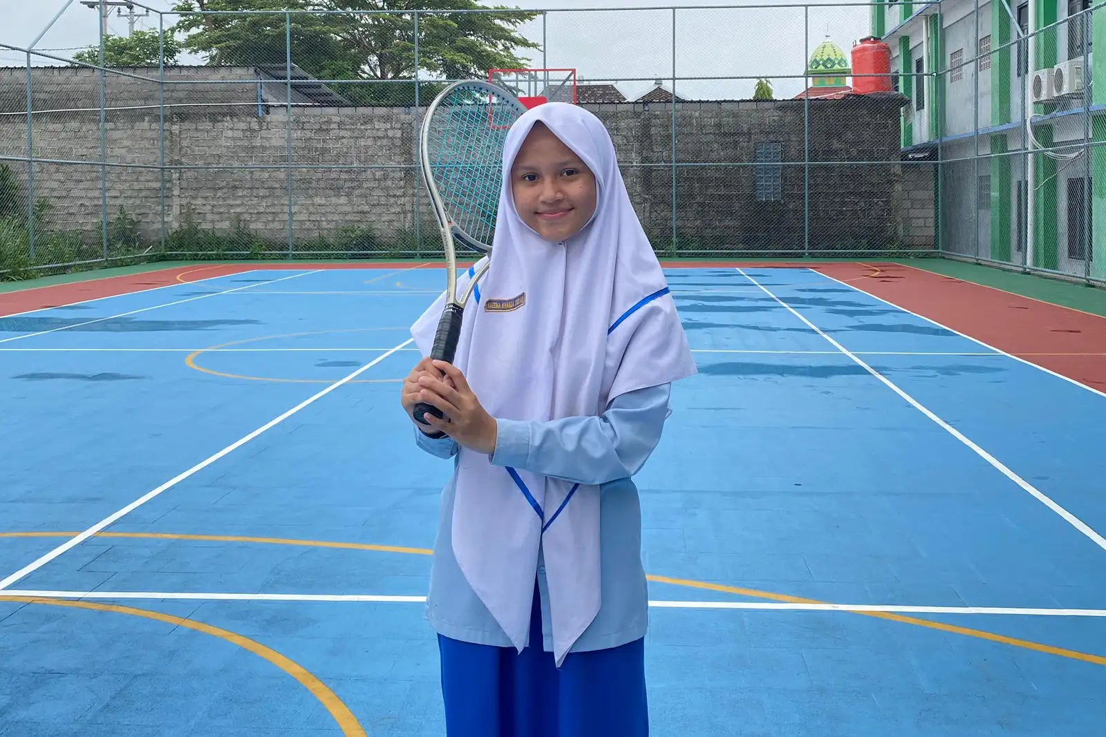 Siswi SMP II Al Abidin Boyolali Raih Juara 1 Cabang Tenis Popda ...
